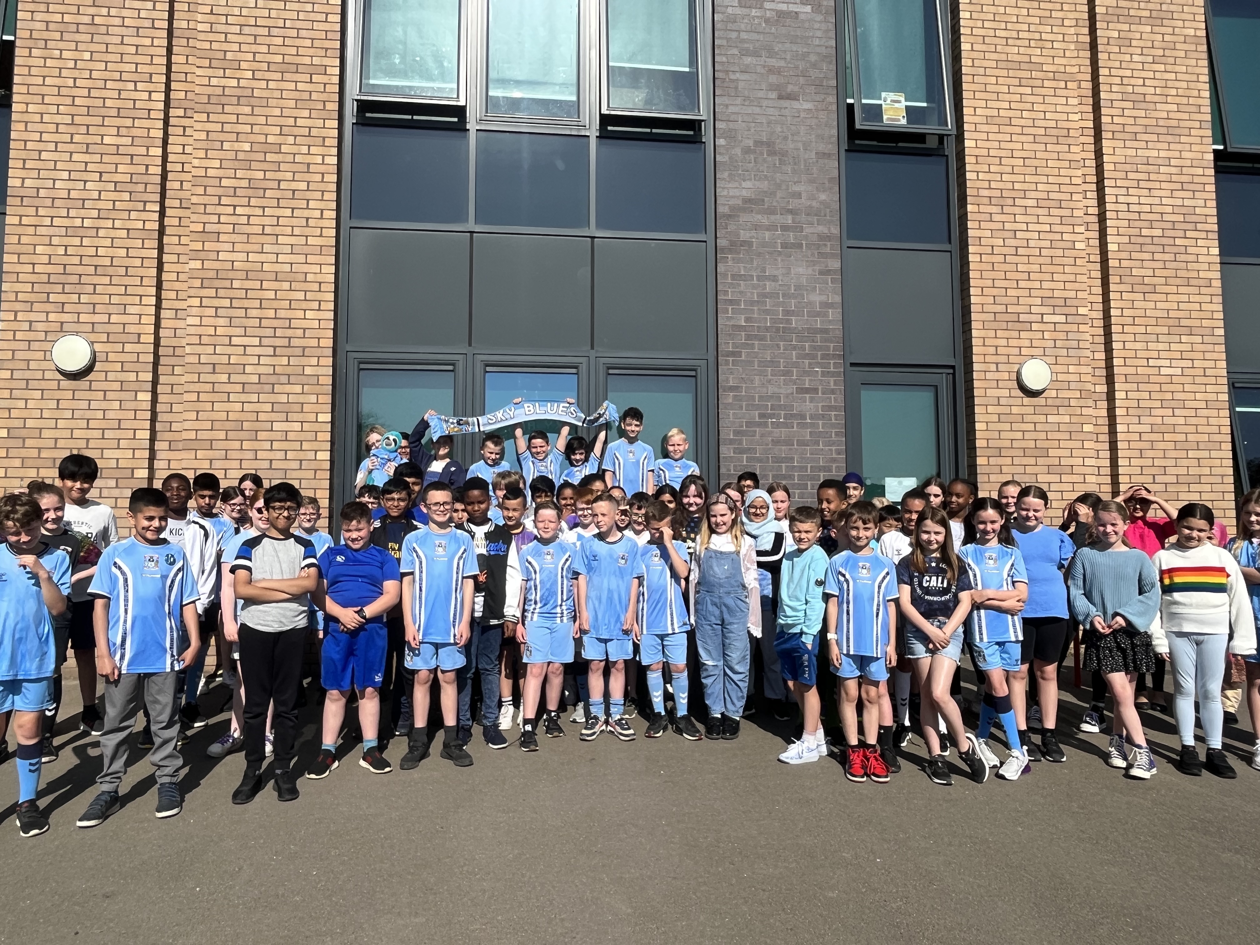 Coventry Primary School getting in the football spirit | News - undefined